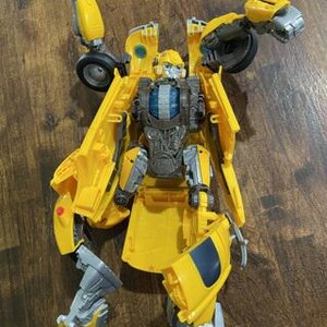 Large Yellow VW Beetle Black Window Bumblebee Transformer - Etsy