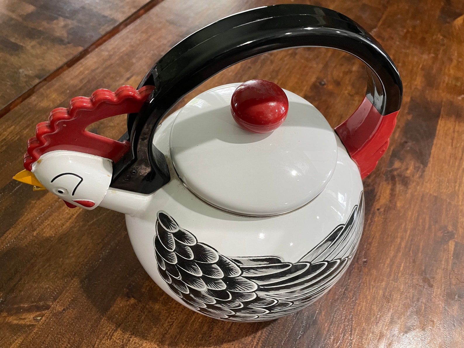 2002 Kamenstein Rooster Tea Kettle - Etsy