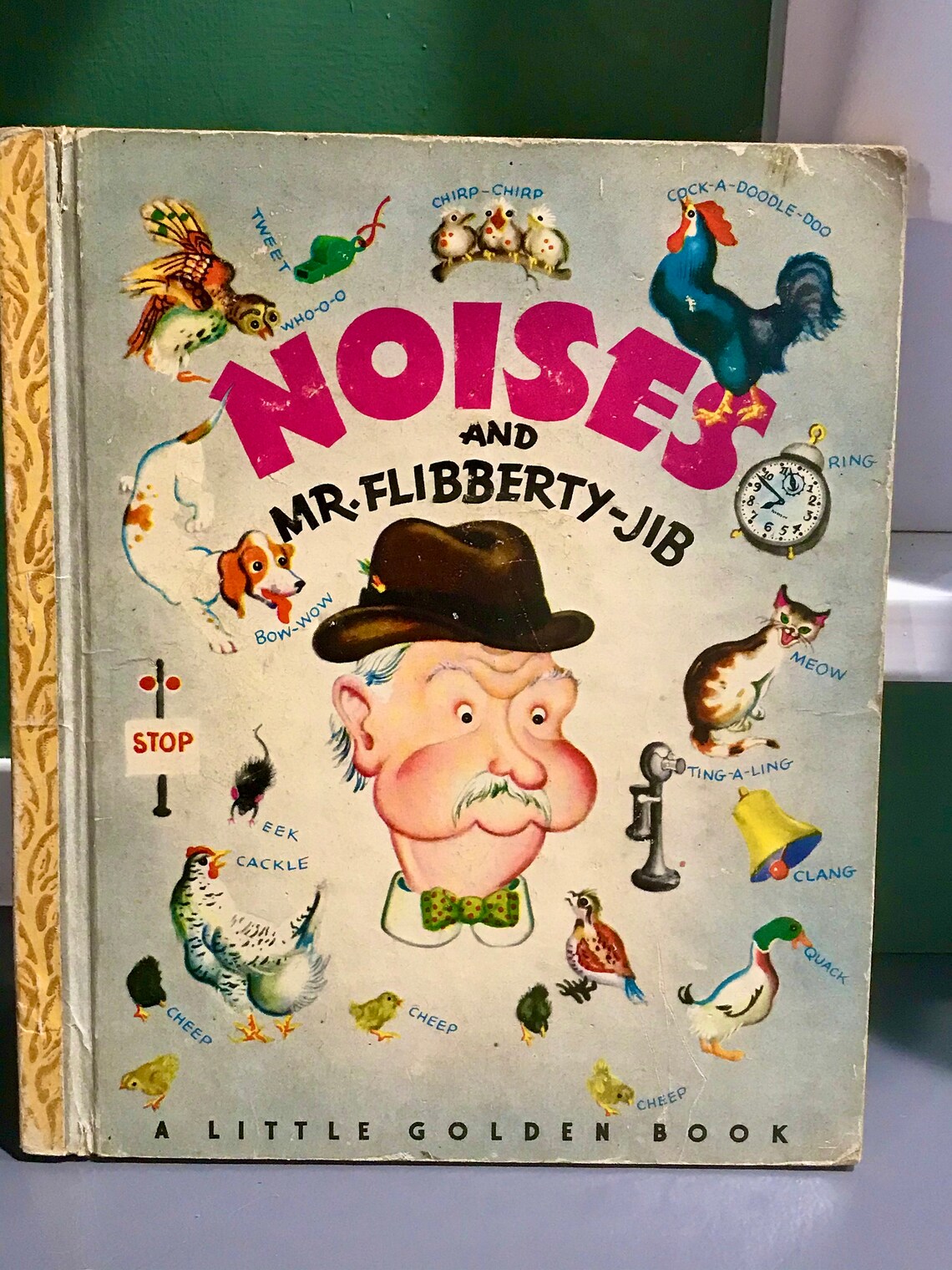 Rare 1947 Noises and Mr. Flibberty-fib Golden Book First - Etsy