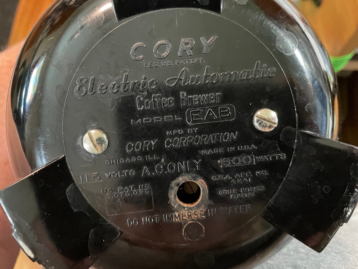 Rare 1940's 1950's Cory Electric Automatic Vacuum | Etsy