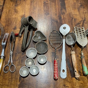 1950s Kitchen Utensils Jello Molds, Etc, Qty of 16 - Etsy