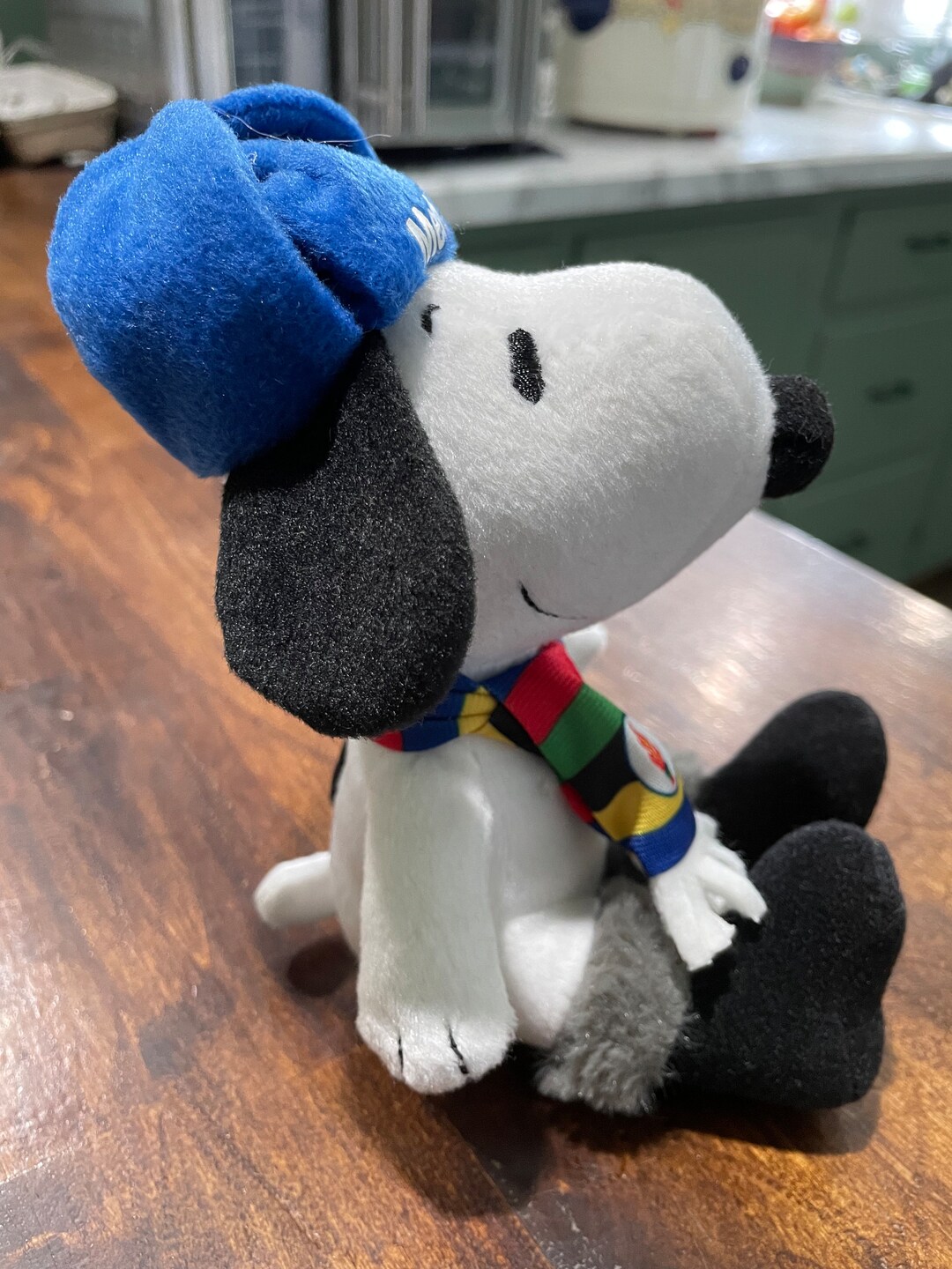 6" Plush Snoopy Winter Hat Scarf Boots Met Life - Etsy