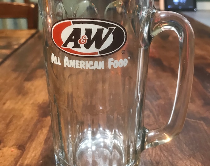 Vintage A & W Root Beer Mug 1970's 7 Inches Tall - Etsy