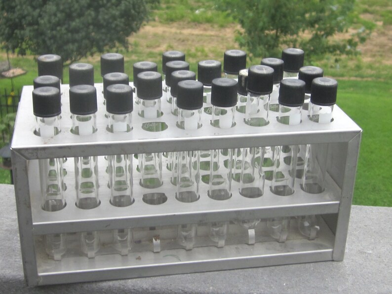 Vintage Bellco Chemistry Lab Test Tubes in Tray With Bakelite - Etsy UK