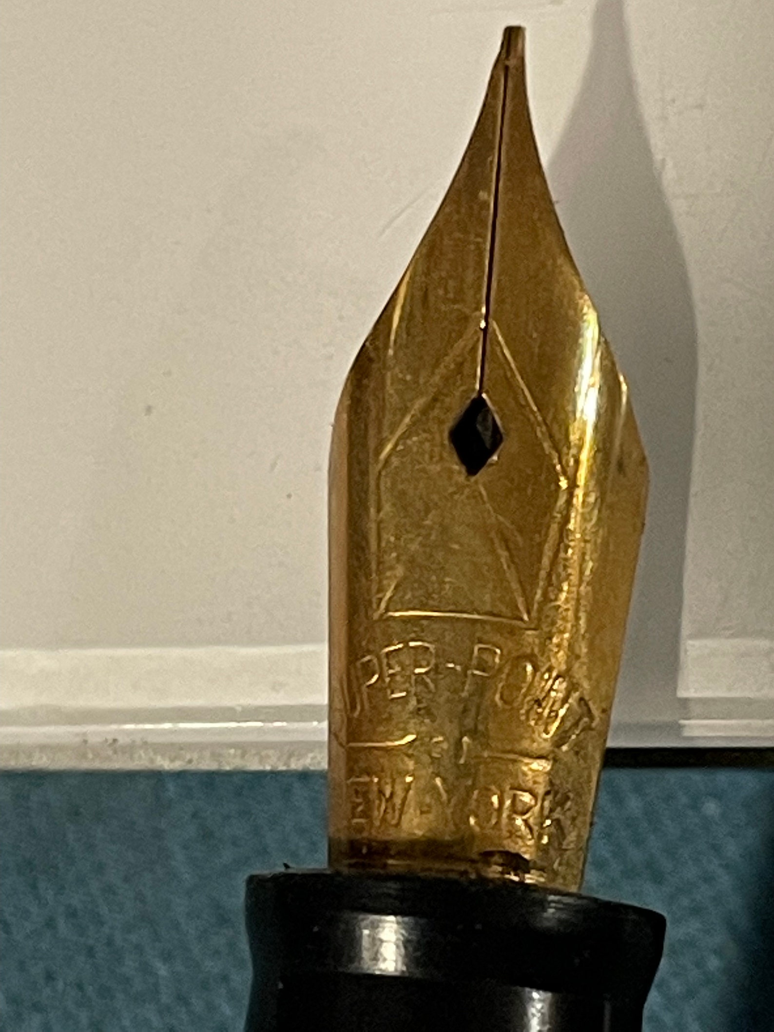 1940's Majestic Gray Tortoise Shell Pen Set Super Point - Etsy