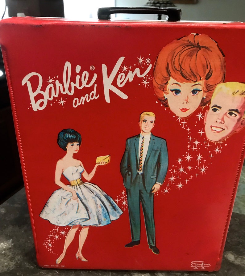 1960s Barbie's Midge Ken Doll Case Clothes Skipper - Etsy