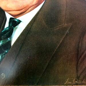 29th President Warren G Harding Color Portrait 11 X 14 Published in ...