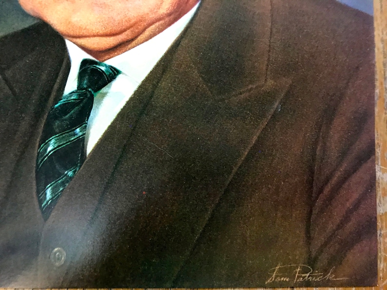 29th President Warren G Harding Color Portrait 11 X 14 Published in ...