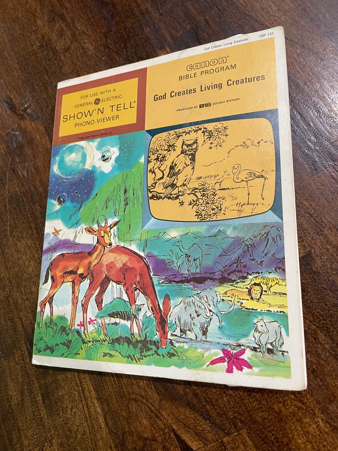 1967 Show' N Tell Record God Creates Living Creatures - Etsy