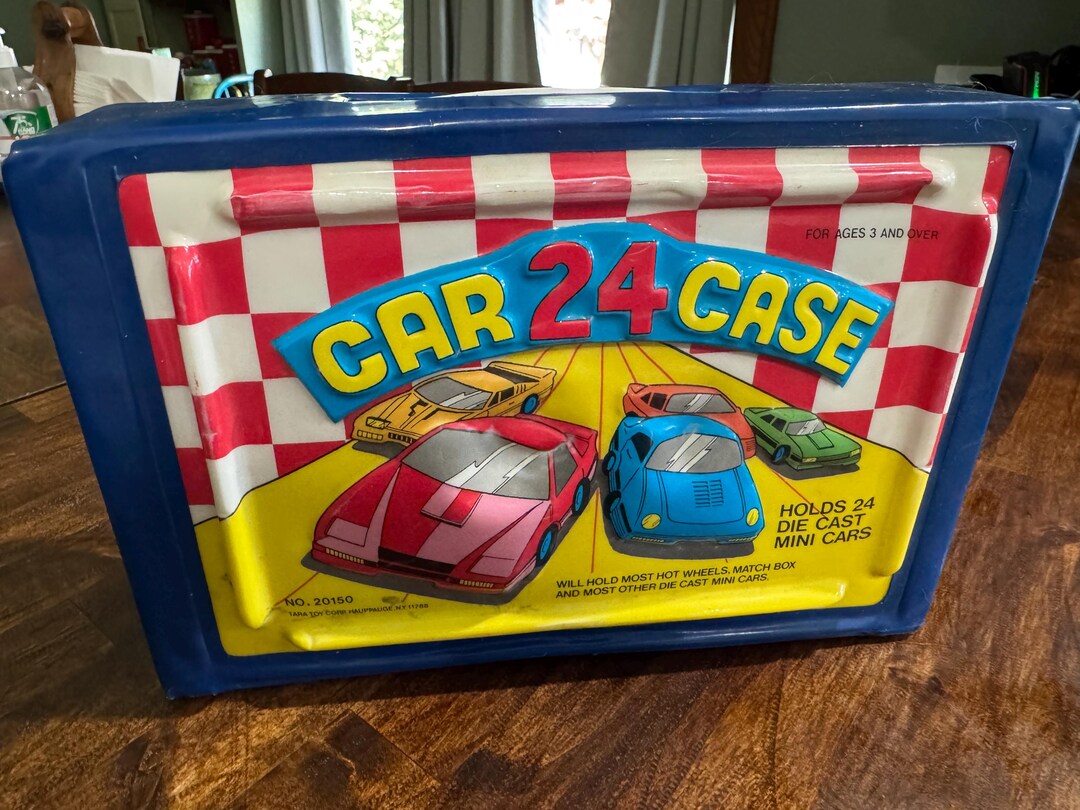 1980s Tara Toy Corp Die Cast Car Carrying Case - Etsy