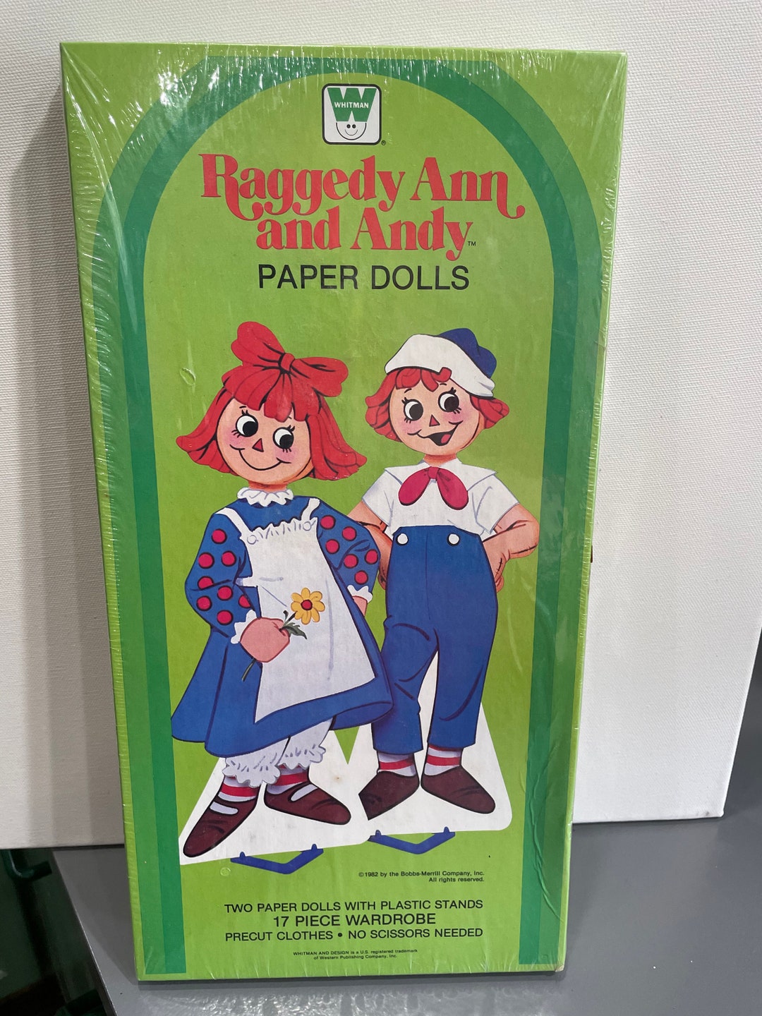 1982 Raggedy Ann and Andy Whitman Paper Dolls MIP Never Opened - Etsy