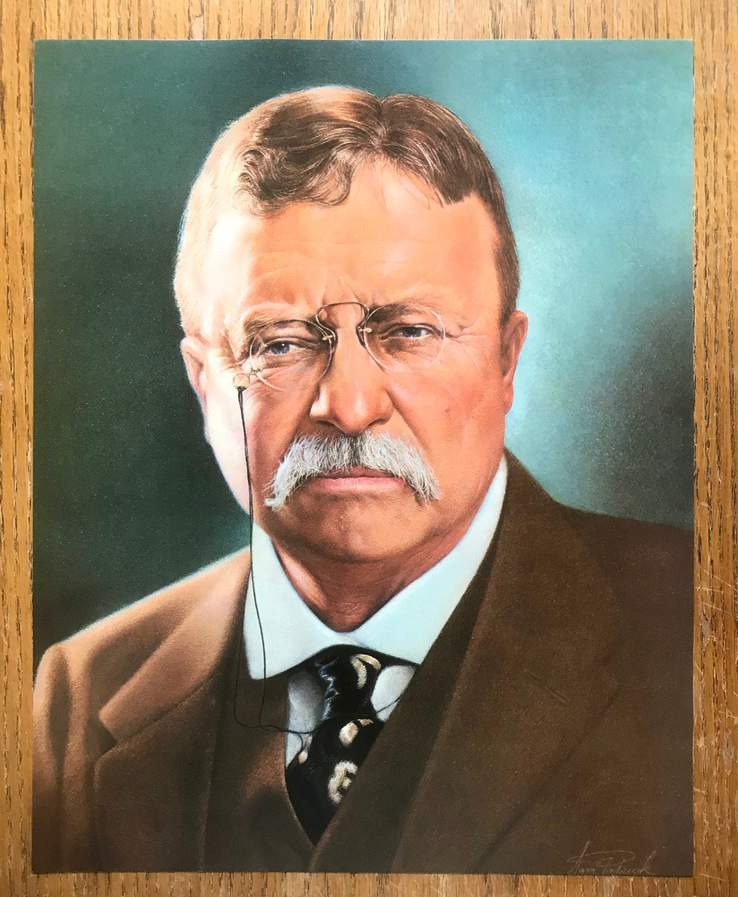 Theodore Roosevelt As A Child In Color