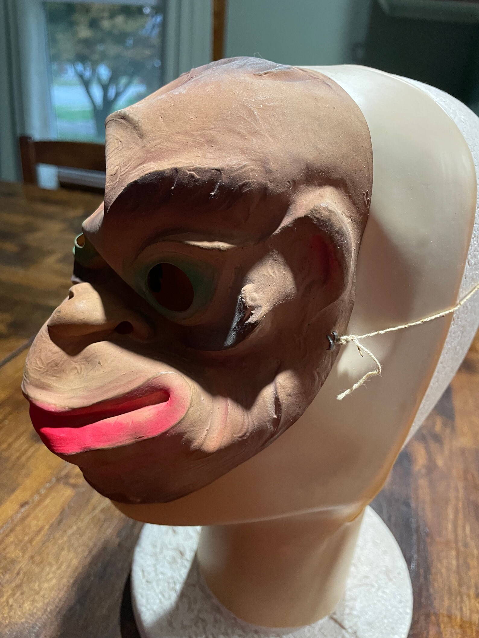1950's Rubber Face Monkey Halloween Mask - Etsy