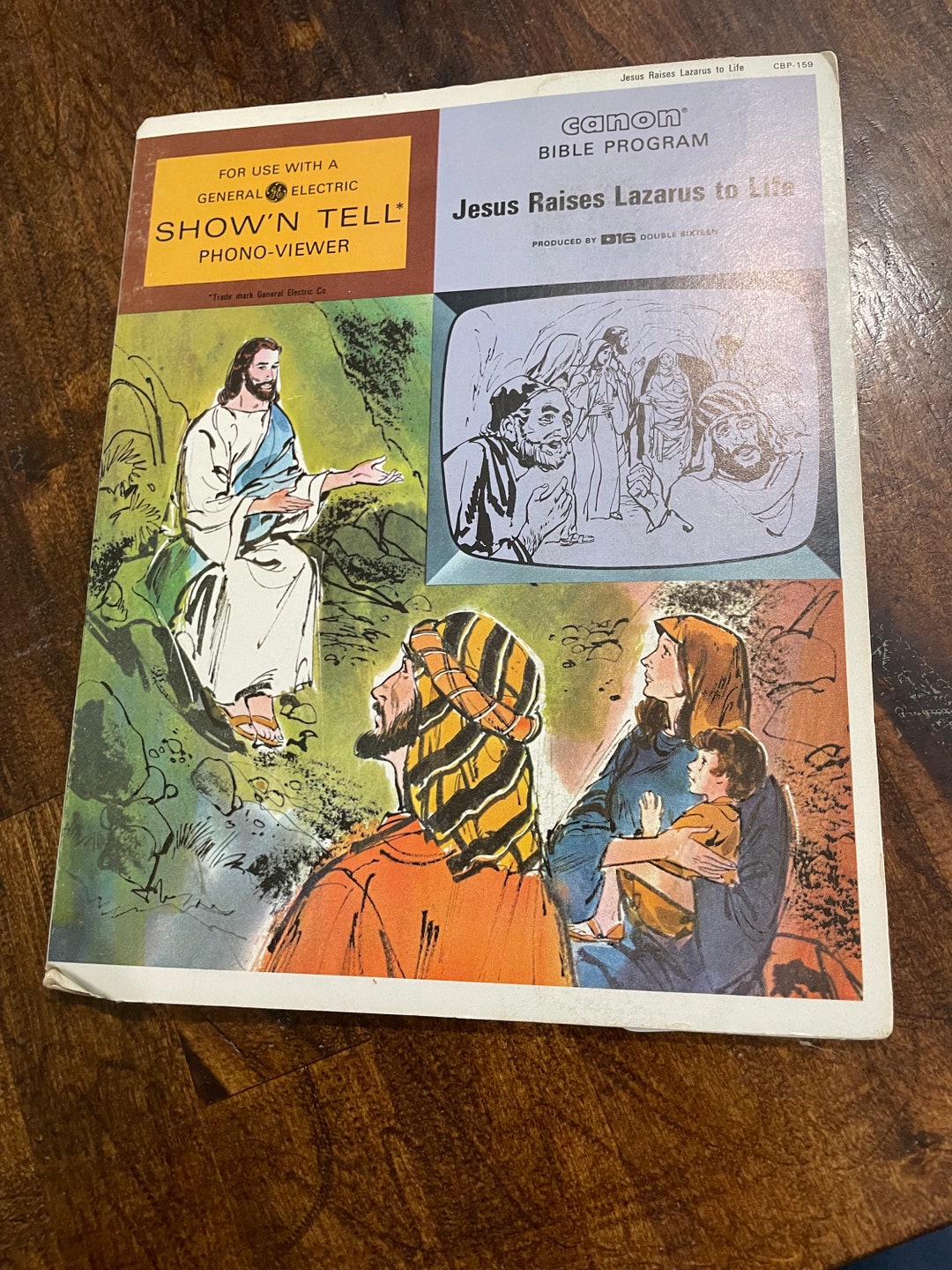 1971 Show' N Tell Record Jesus Raises Lazarus to Life - Etsy