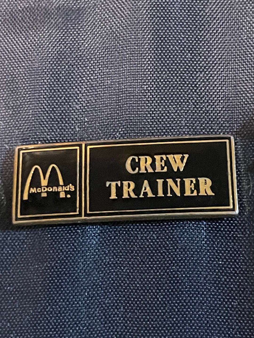 1960's Mcdonalds Employee Crew Trainer Pin - Etsy