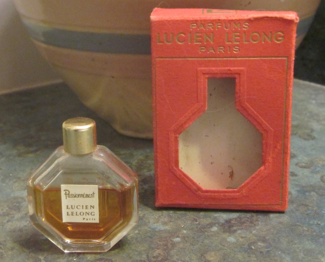 Passionement Lucien Lelong Perfume Paris 1940 Era - Etsy