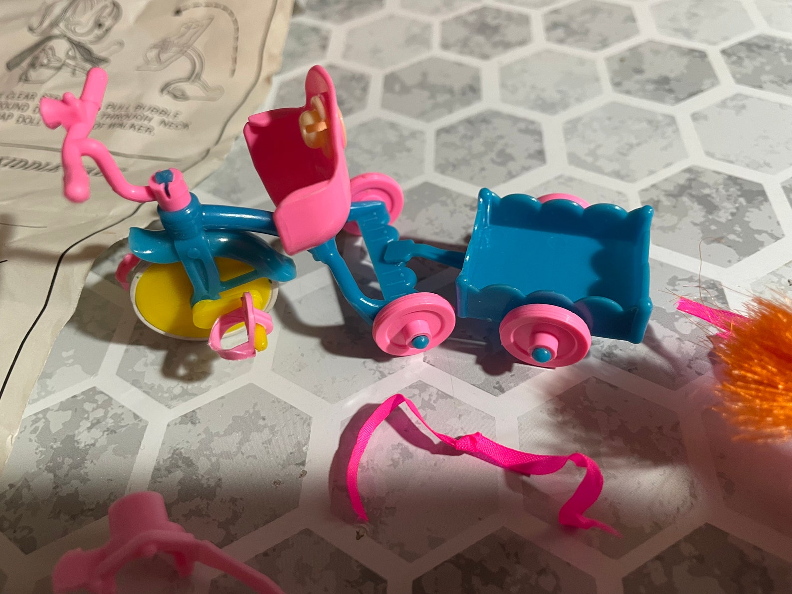 1967 Mattel Skediddle Kiddles Tracy Trikediddle Doll Trike - Etsy