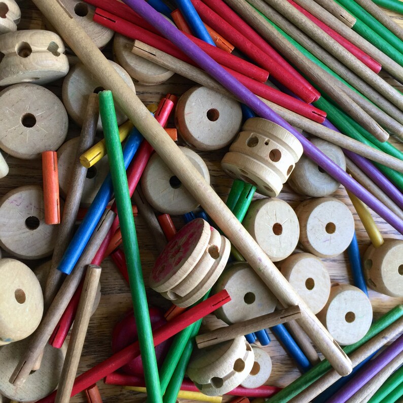 Antique 1959 Era Electric Tinkertoy Set - Etsy