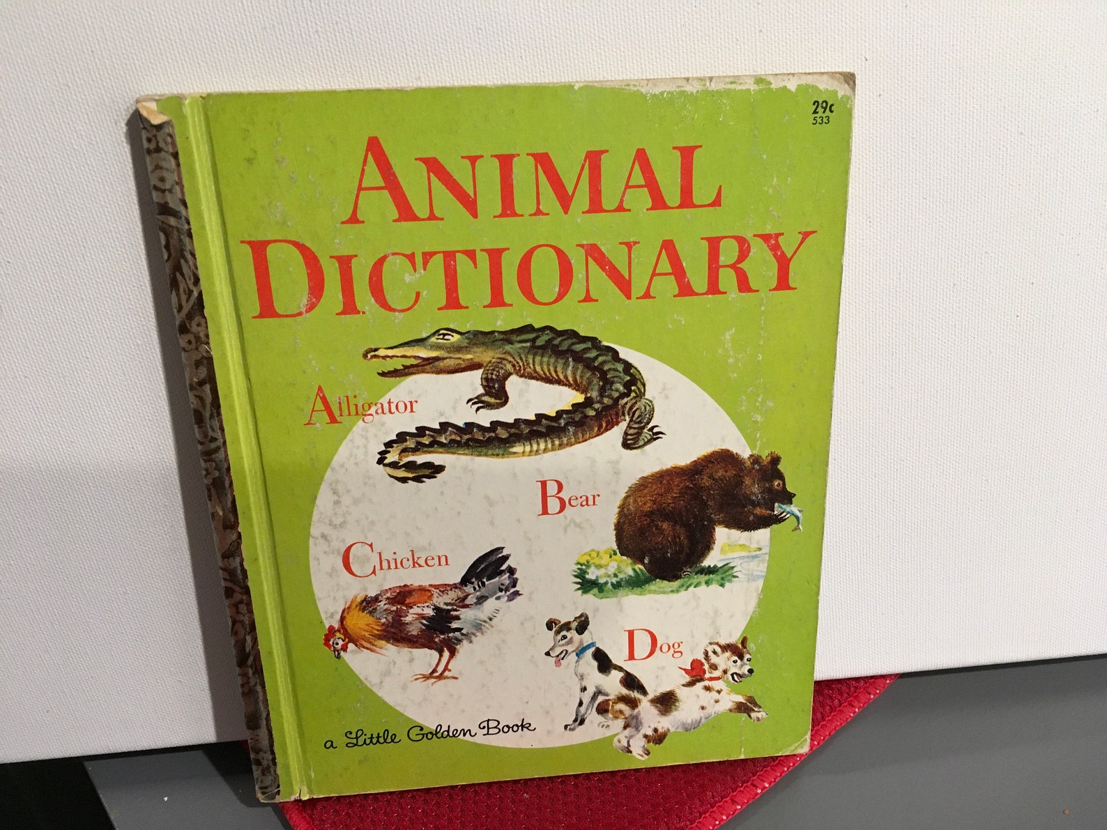 1960 Animal Dictionary Golden Book B Edition - Etsy