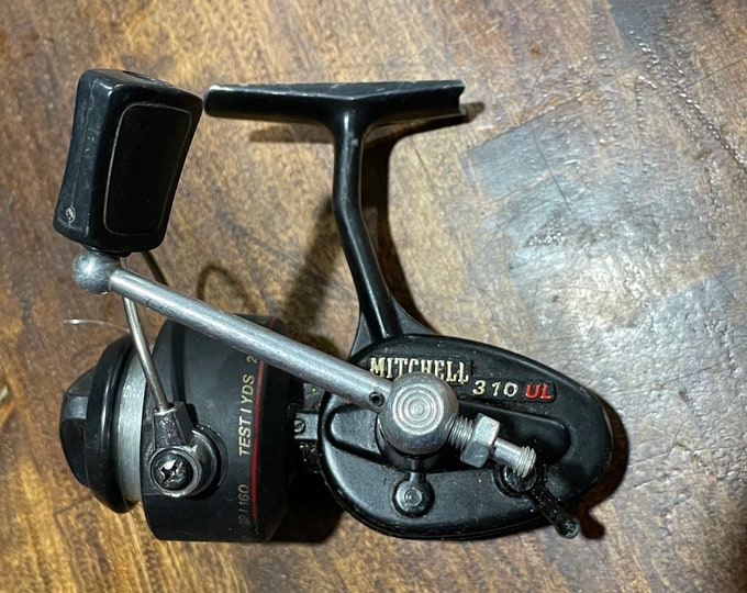 1970's Mitchell 310 UL Ultra Lite Spinning Ambidextrous Fishing Reel - Etsy
