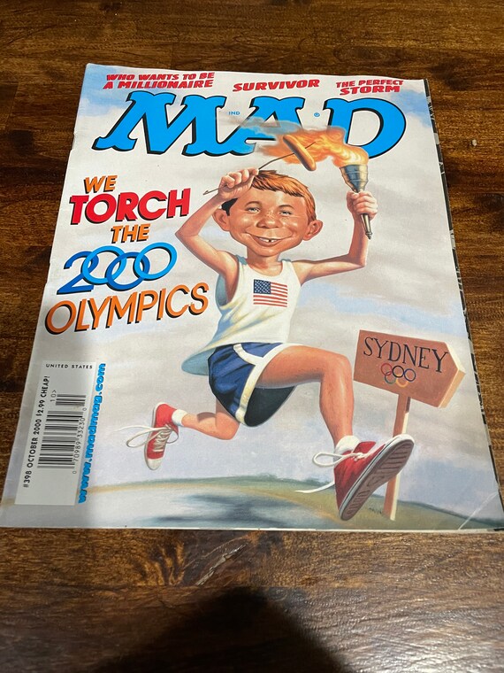 Vintage October 2000 Mad Magazine We Torch the 2000 Olympics | Etsy