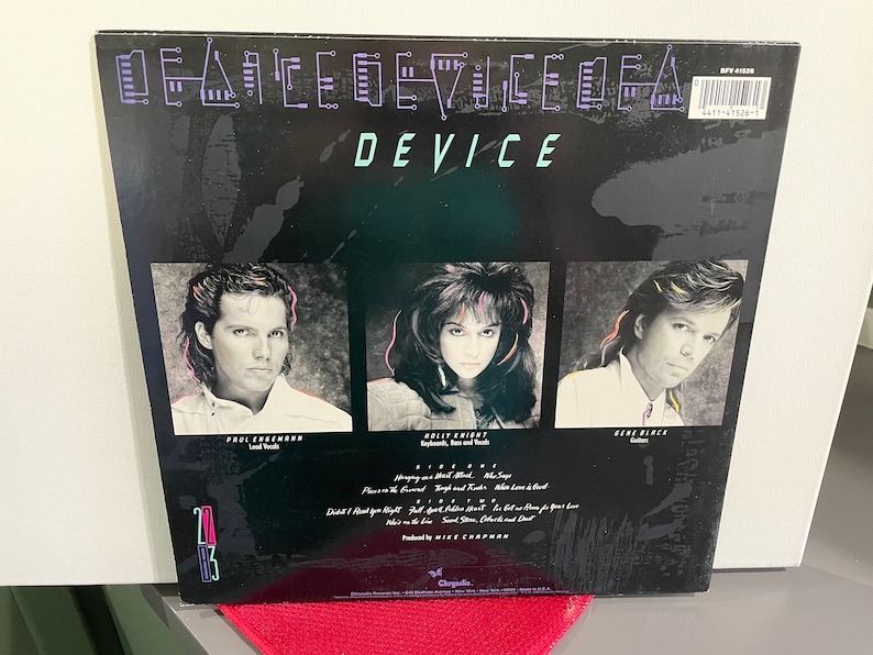 Rare Original 1986 Device Album Their Only Album | Etsy