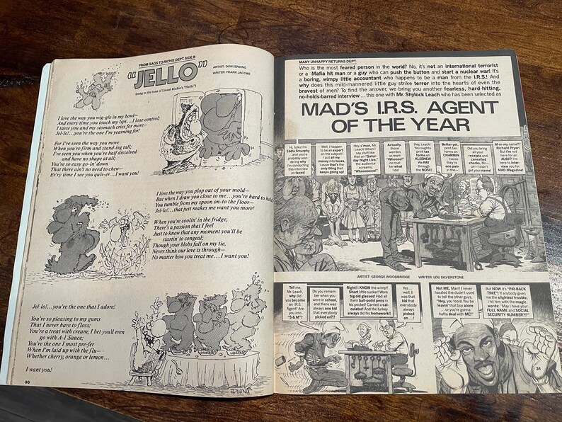 June 1986 Mad Magazine Issue No. 263 Issue - Etsy