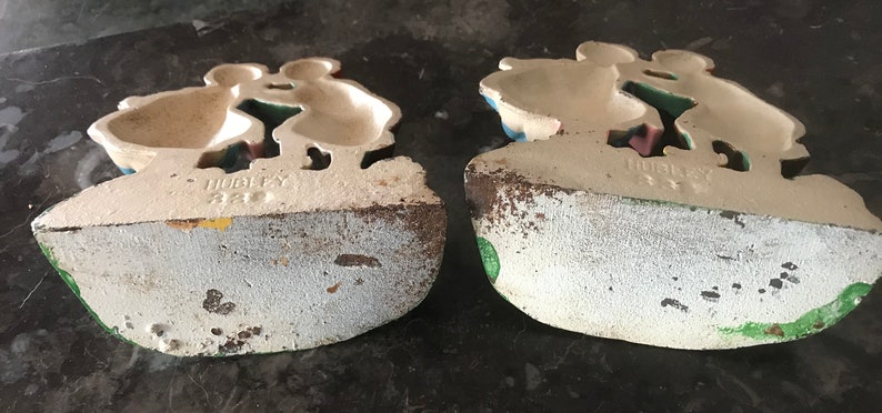 Vintage Hubley Dutch Boy & Girl Kissing Cast Iron No 332 | Etsy