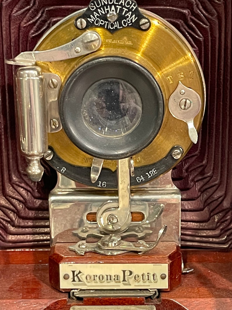 Rare 1905 Korona Petit Folding Camera by Gundlach Optical Company - Etsy