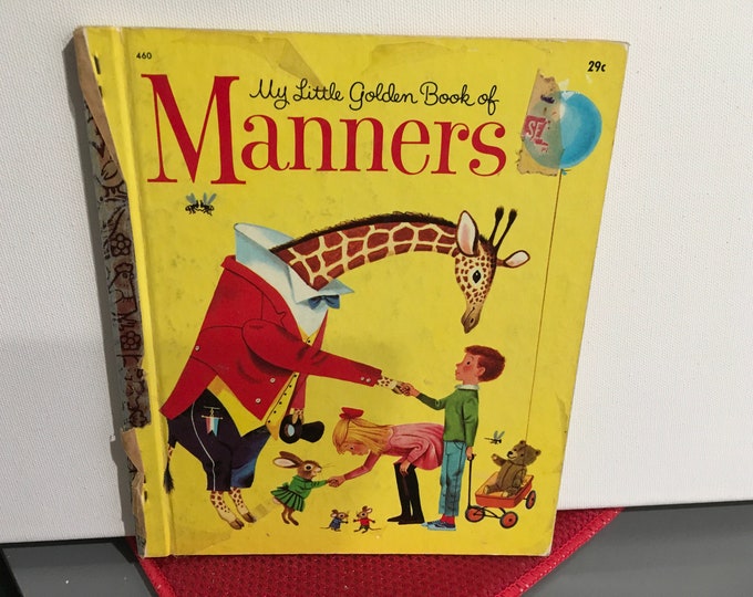 1962 Manners Golden Book E Edition - Etsy