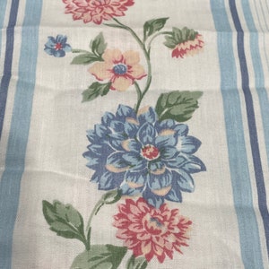1970s Springs Industries Floral Double Flat Bed Sheet - Etsy