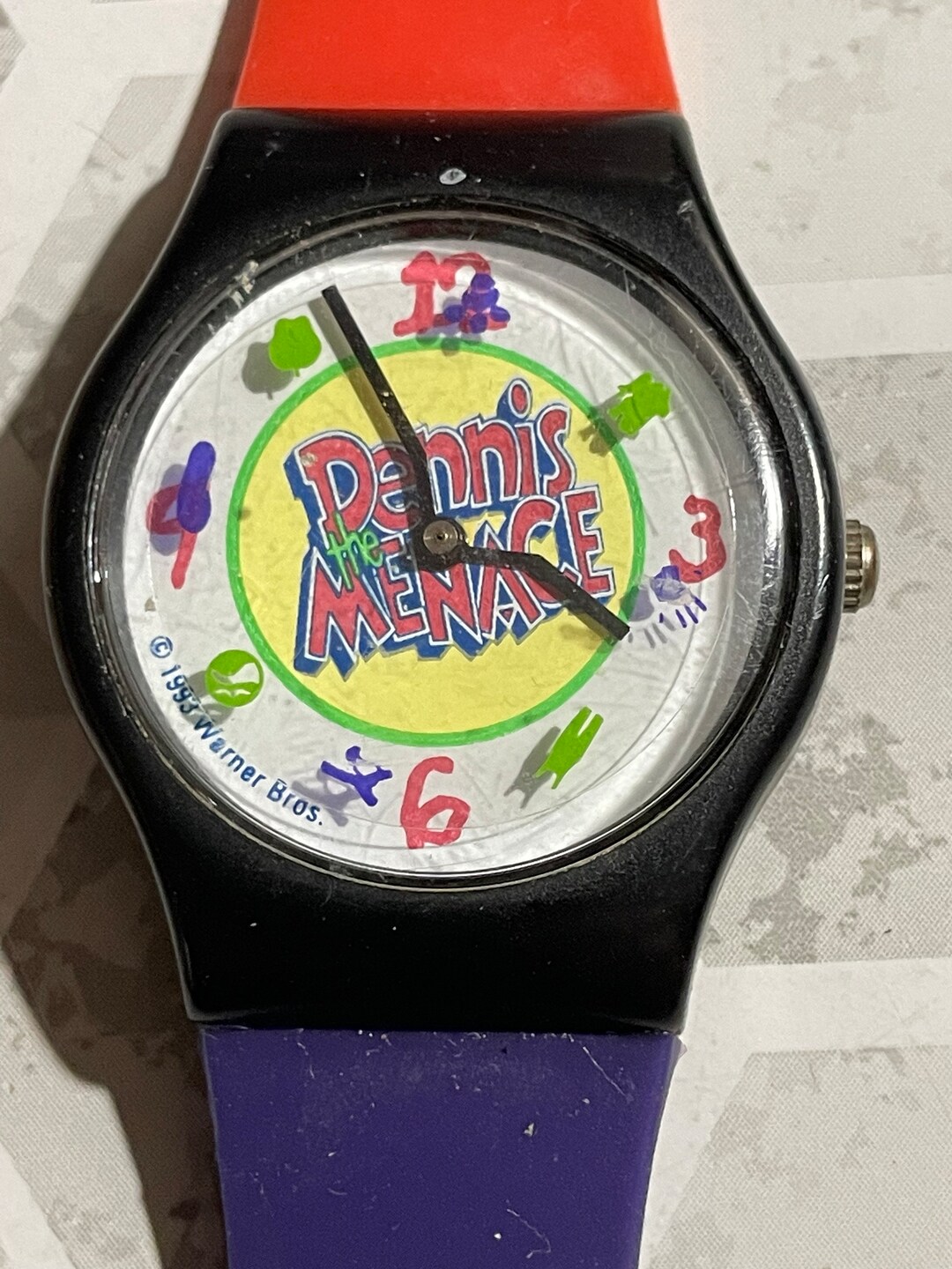 1993 Dennis the Menace Nabisco Watch - Etsy