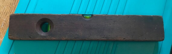 Vintage Xact 12 Inch Wood Level | Etsy