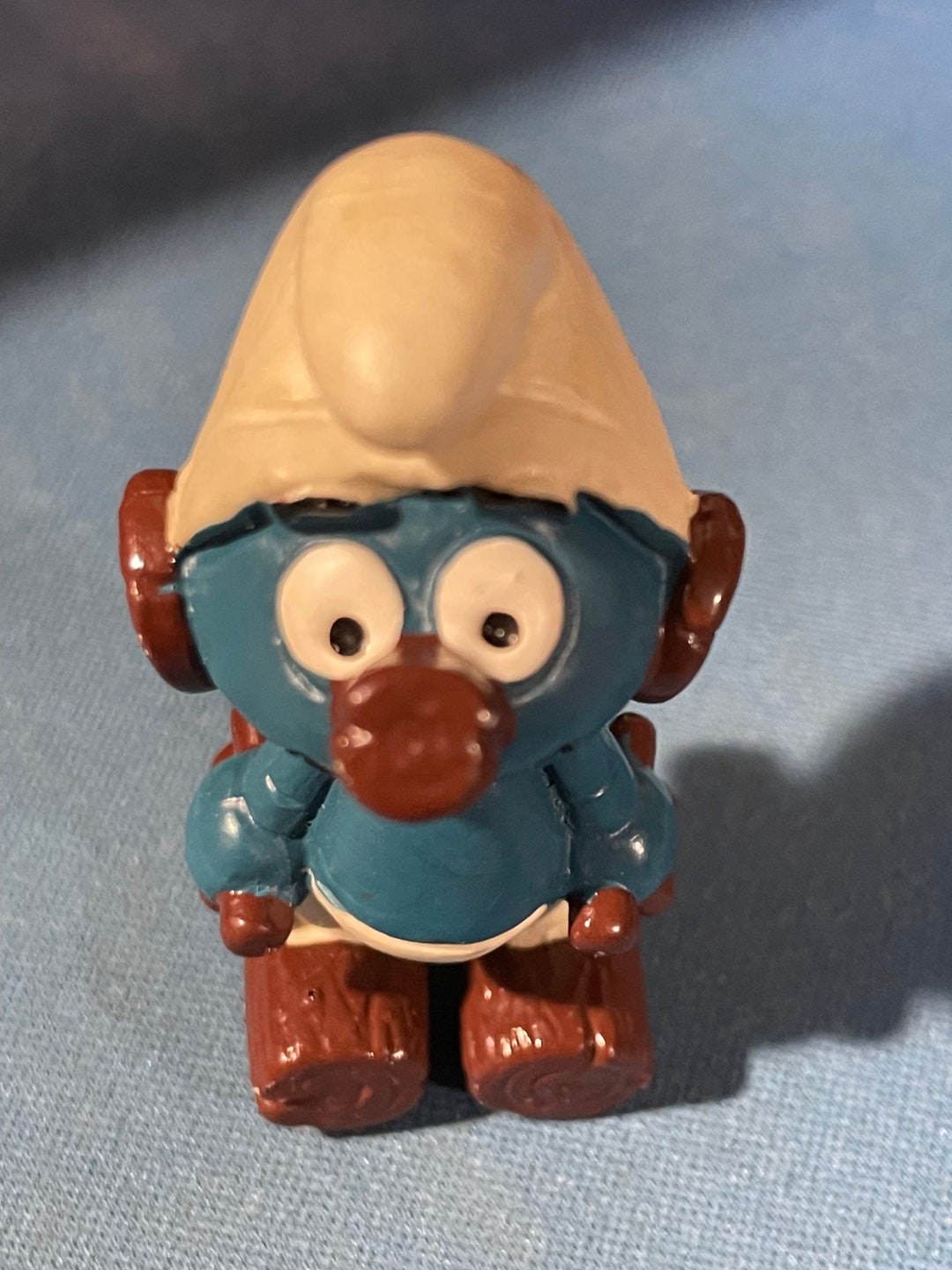 1983 Rare Smurf Clockwork PVC Figure - Etsy