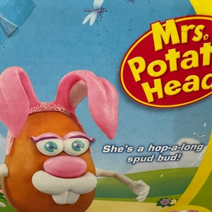 Vintage Mrs Potato Head Spud Bunny Easter Bunny IOB - Etsy