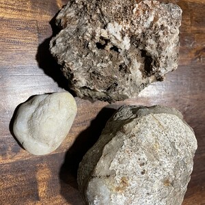 Indiana Mineraloid Quartz Geode Rocks Plus 1 Other Indiana Rock 4 Lb 3. ...