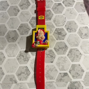 1991 Alvin the Chipmunk Del Monte Snack Cup Wrist Watch - Etsy