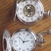 Qty of 2 Vintage Quartz See Thru Cover Pocket Watches 1970 Era - Etsy