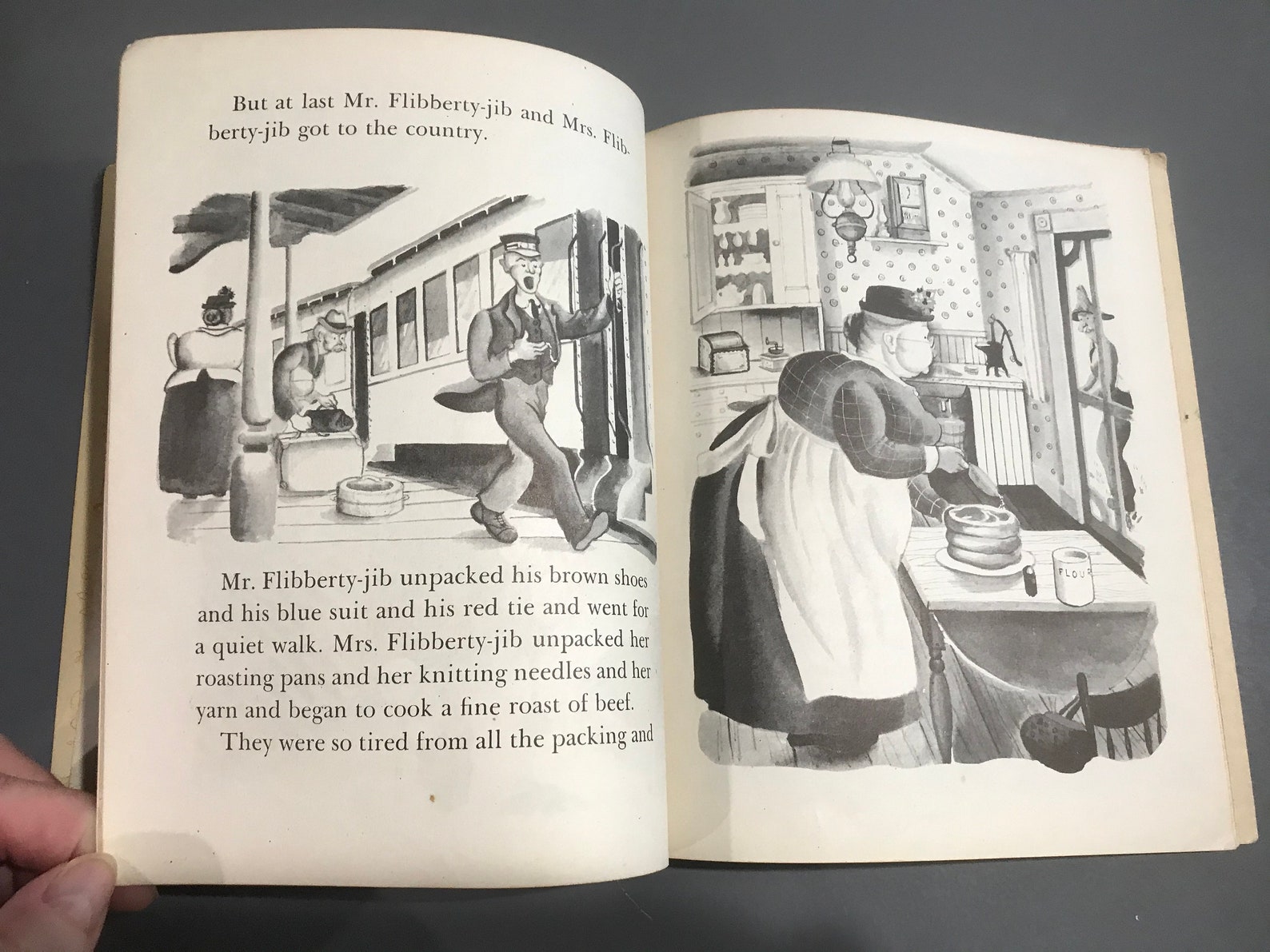 Rare 1947 Noises and Mr. Flibberty-fib Golden Book First - Etsy