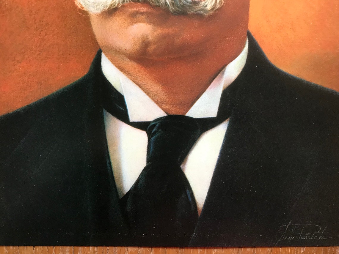 27th President William H Taft Color Portrait 11 X 14 Published - Etsy