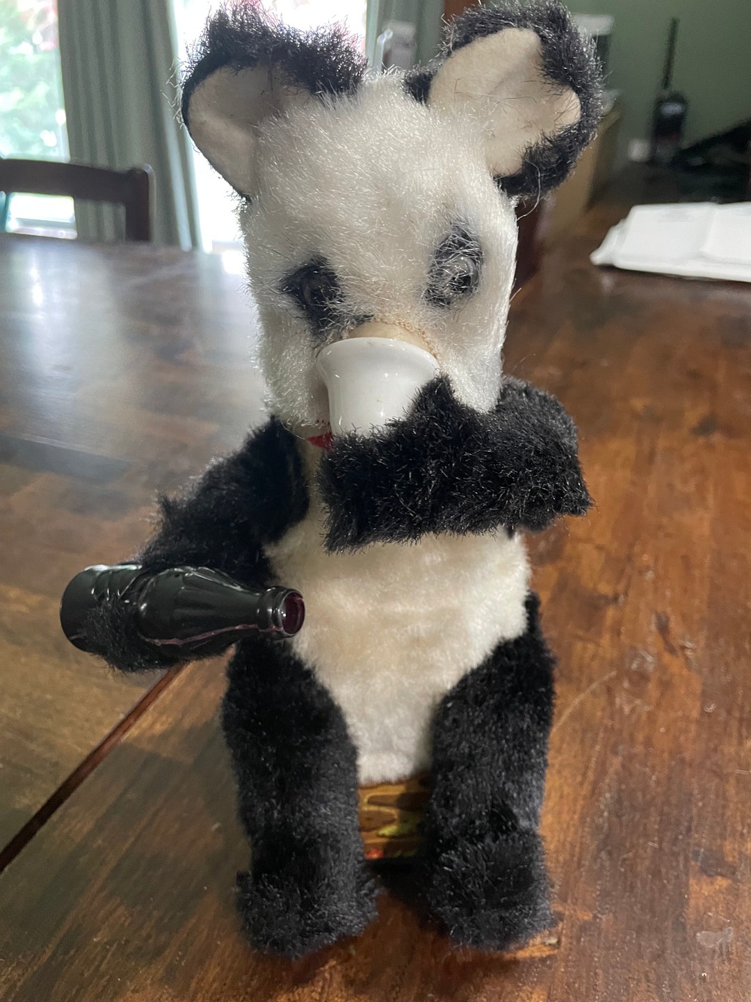 1960s Japan Drinking Cola Panda Tin Litho Battery Operated Toy - Etsy
