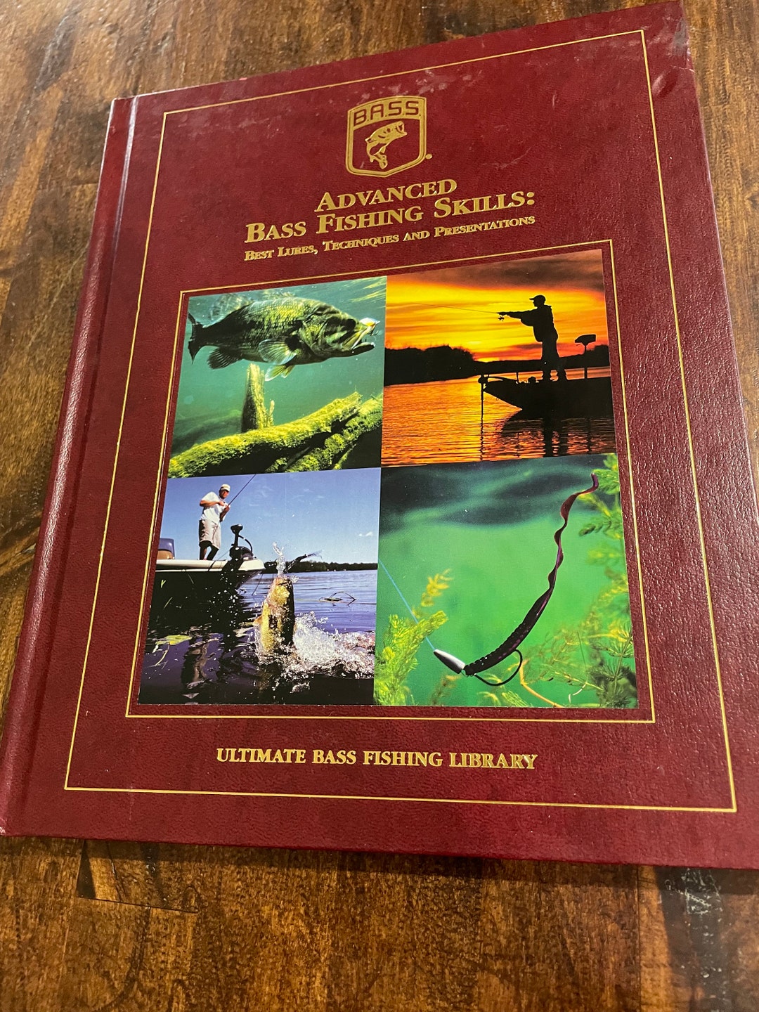 Vintage Advanced Bass Fishing Skills Hardback - Etsy