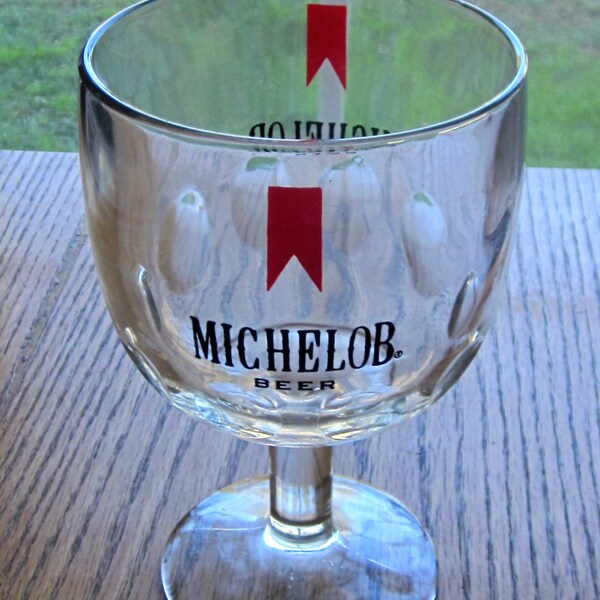 Glass Michelob Goblet - Etsy