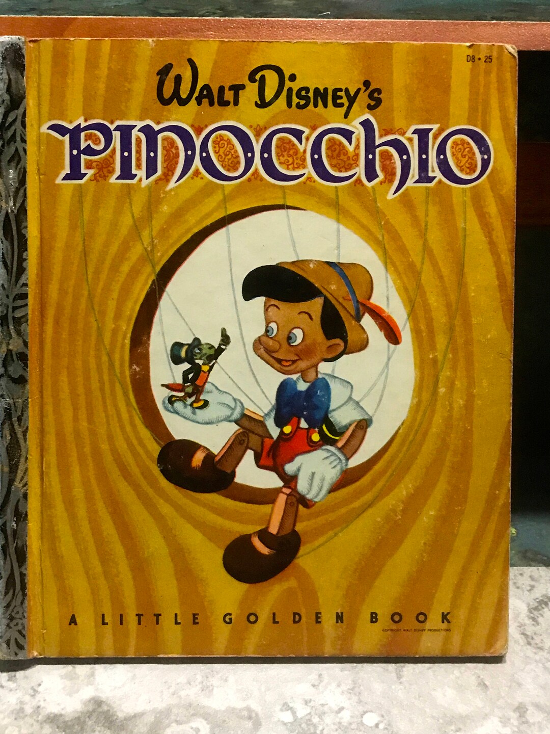 1948 Pinocchio Golden Book L on Last Page for 12th Edition - Etsy