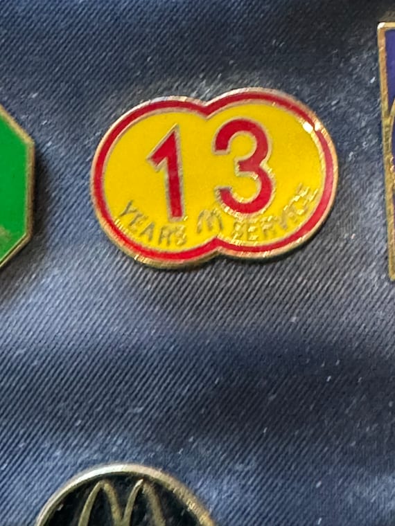 1970's Rare McDonalds 13 Years Service McDonalds Empl… - Gem