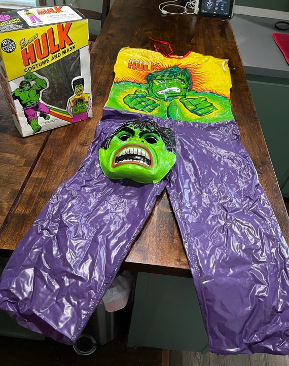 1977 Ben Cooper The Incredible Hulk Costume and Mask | Etsy