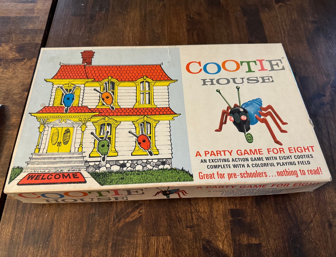 1966 Cootie House Party Game - Etsy