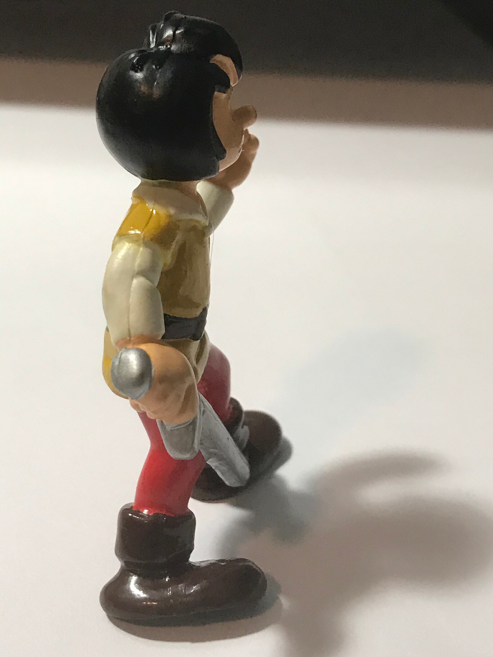 Smurf Friend Johan With Sword Pvc Toy Figurine 1978 Etsy