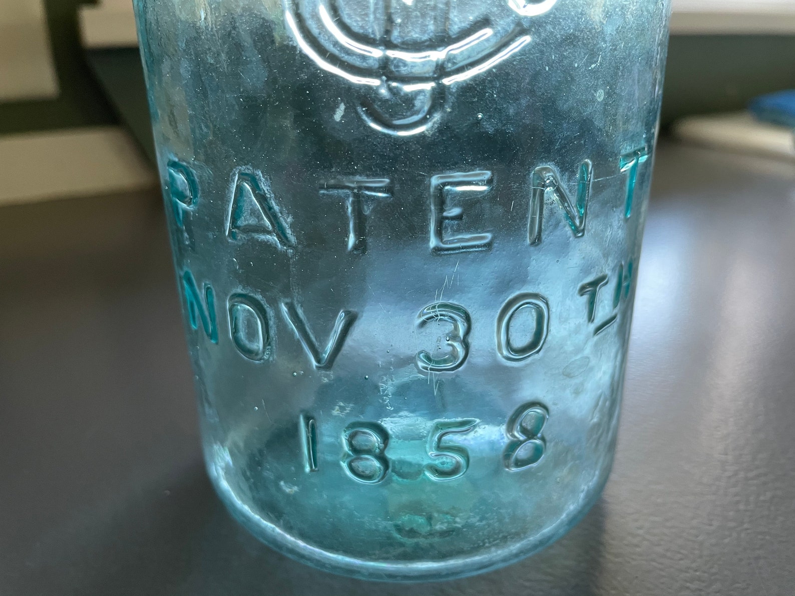 Rare Masons Consolidated Fruit Jar Company Cfjco Patent 1858 E339 on ...