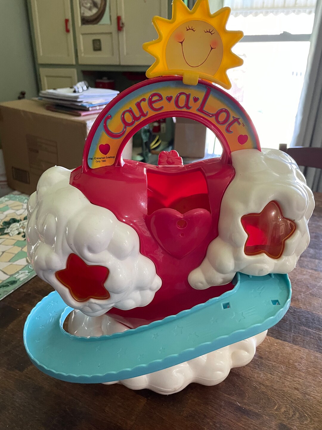 1983 Care A Lot Cloud Heart Carry Case - Etsy